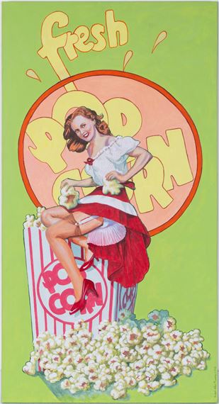 Ralph Allen Massey | FRESH POPCORN (Pin up Girl) (2021) | MutualArt