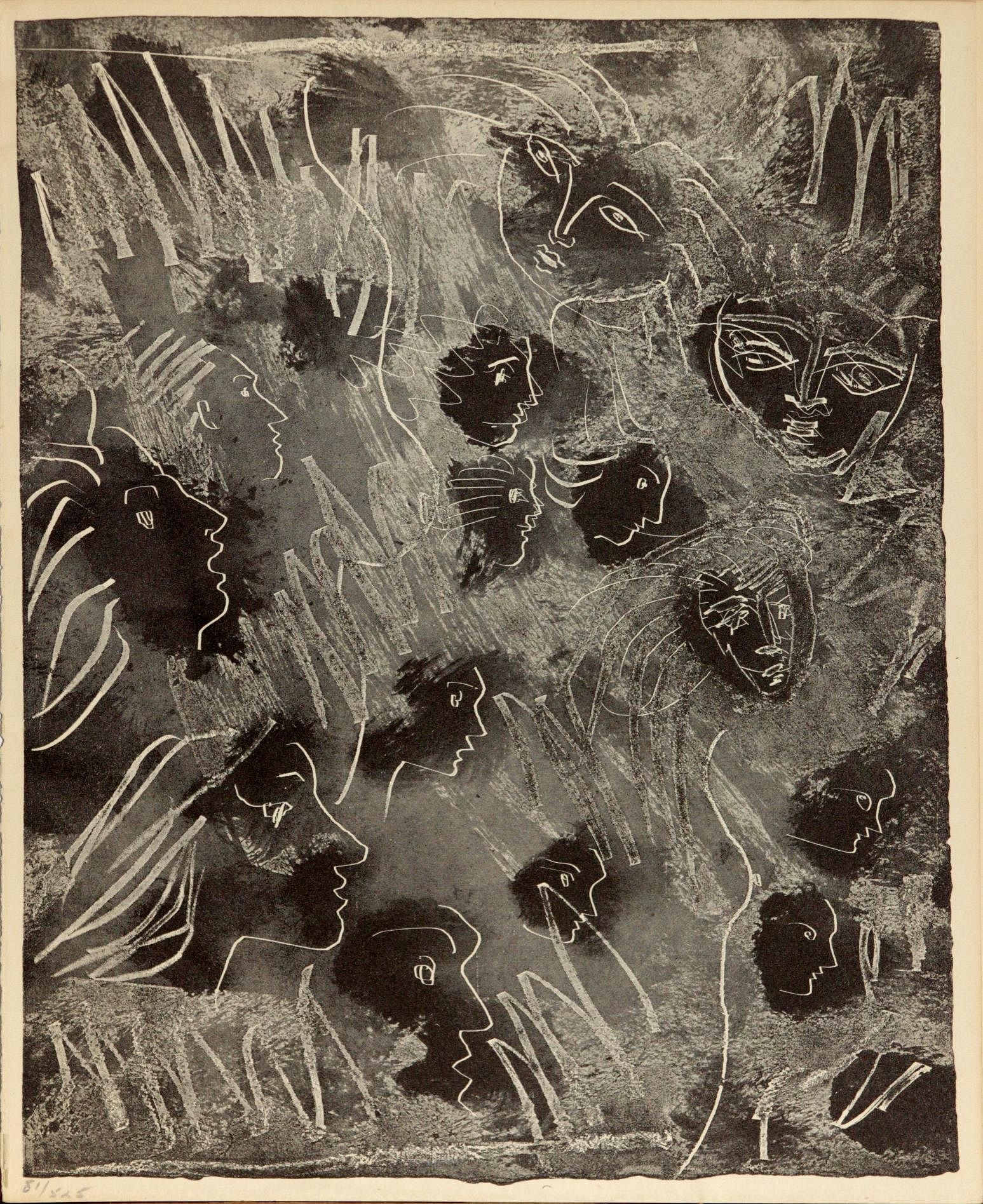 Pablo Picasso | Faces (1943) | MutualArt