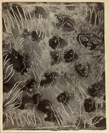 Pablo Picasso | Faces (1943) | MutualArt