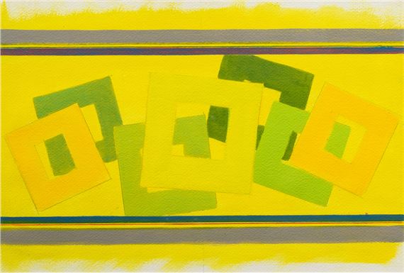 Mason Wells | Study for a Mural (1968) | MutualArt