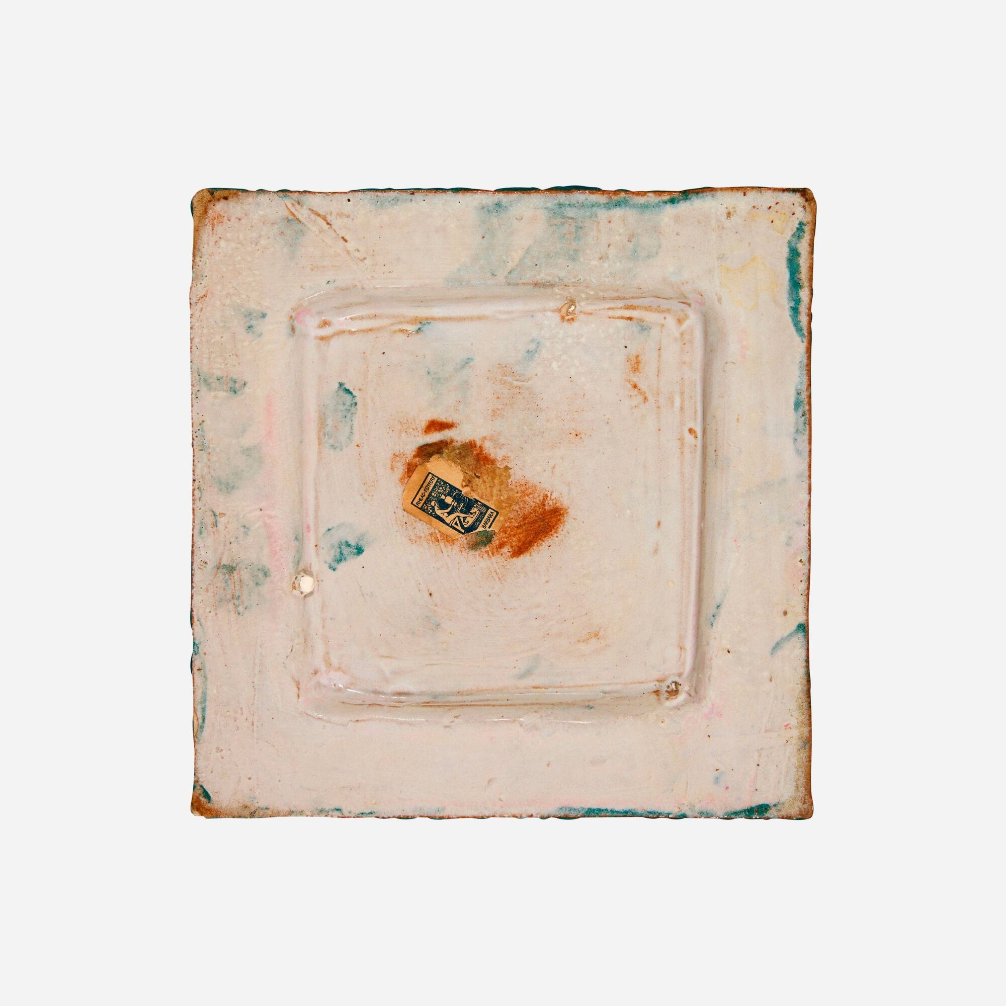 Frederick Hurten Rhead | Rare classical relief tile (1913 - 1917 ...