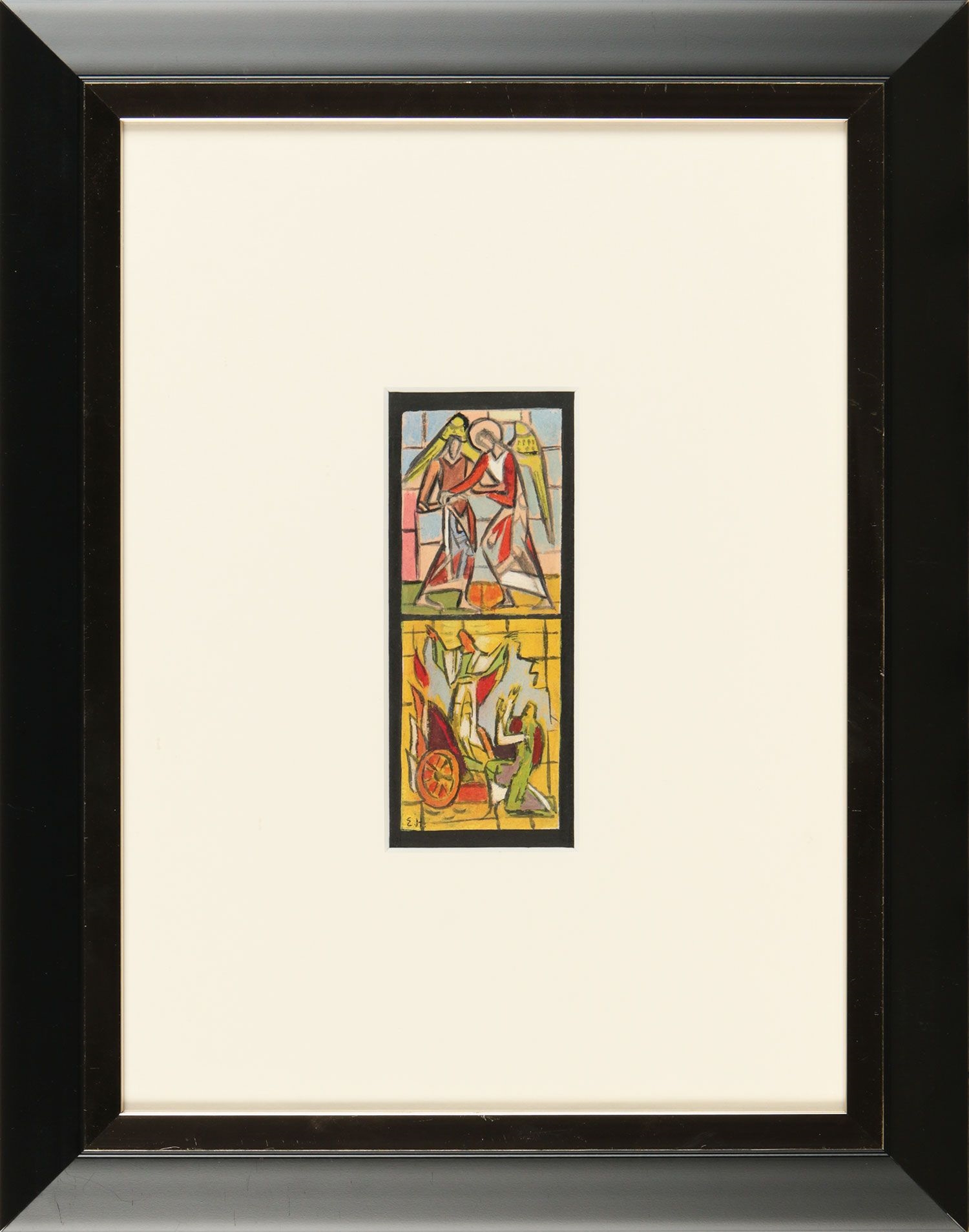 Evie Hone | STAINED GLASS WINDOW DESIGN | MutualArt