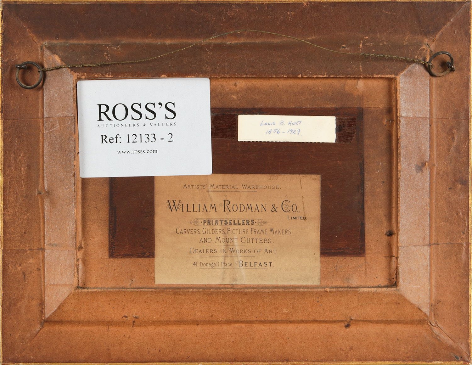 Louis B. Hurt | Lot 30 - Louis Bosworth Hurt, 'RIVER IN THE HIGHLANDS ...