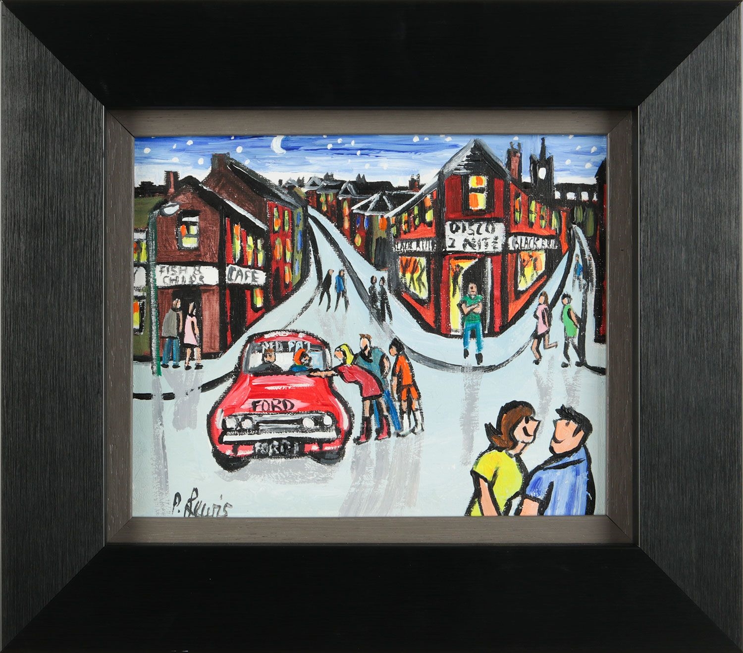 Phil Lewis | ITS DISCO NIGHT - 1970S FORD CORTINA | MutualArt