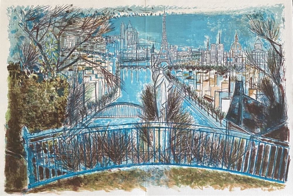 Édouard-Georges Mac-Avoy | Panorama de Paris (1964) | MutualArt