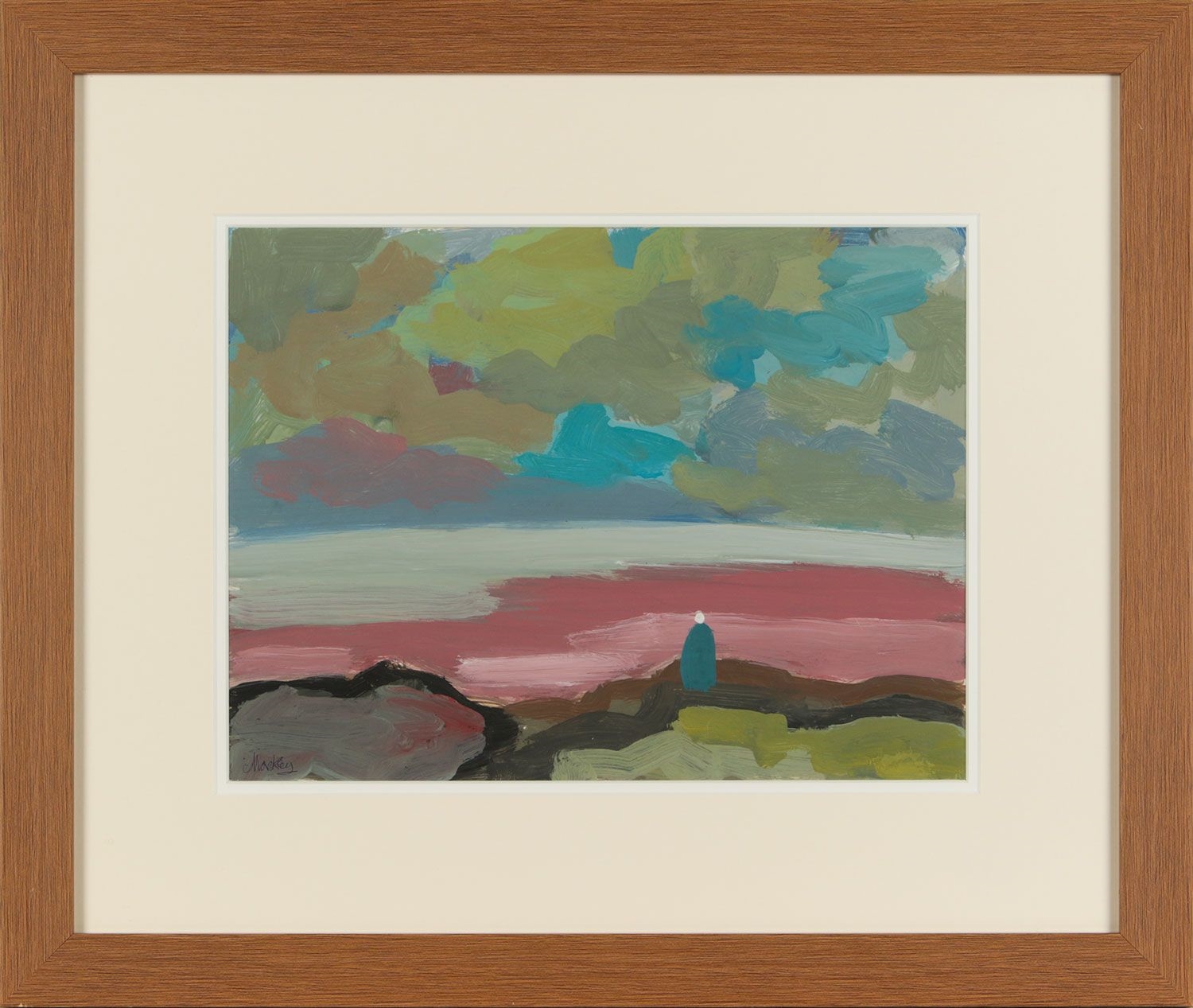 Markey Robinson | SUNSET OVER THE MOURNES | MutualArt