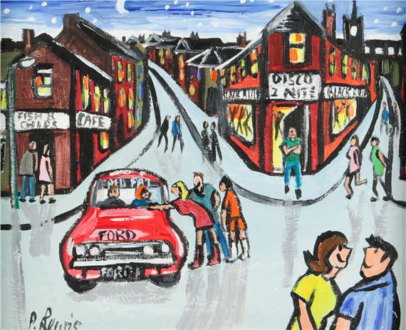 Phil Lewis | ITS DISCO NIGHT - 1970S FORD CORTINA | MutualArt
