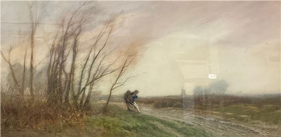 William Tatton Winter | A Windswept Landscape | MutualArt