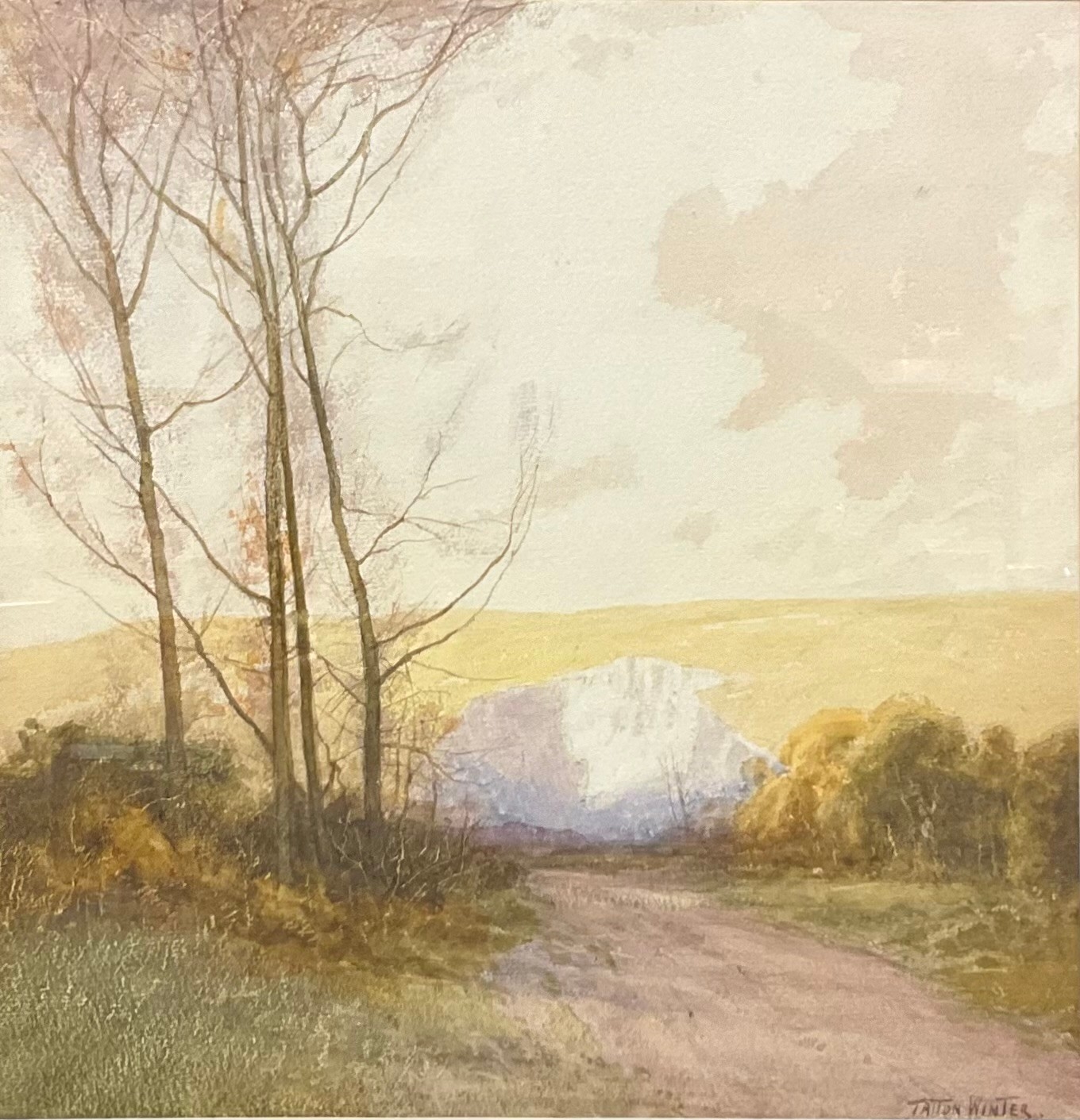 William Tatton Winter | Quarry On The South Downs (1923) | MutualArt