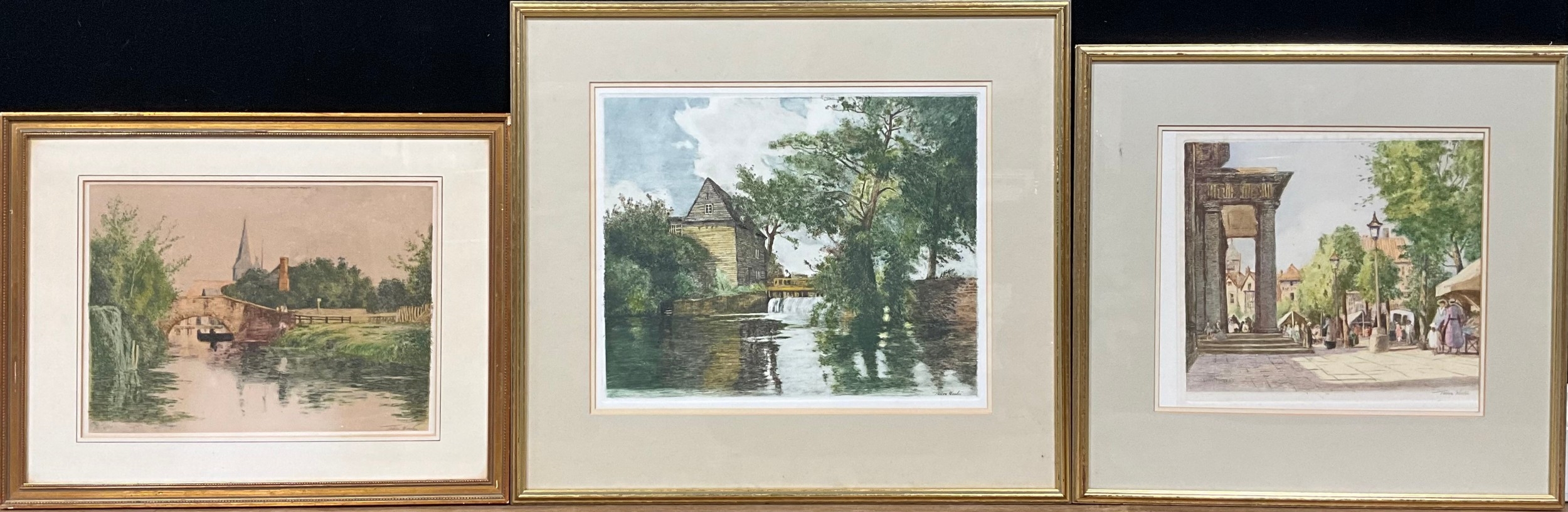 William Tatton Winter | three hand-coloured engravings | MutualArt