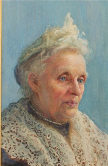 H. Foster | Portrait of an Edwardian Lady (1910) | MutualArt