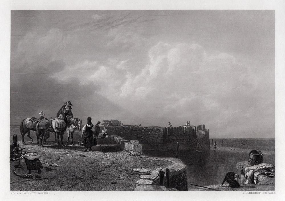 Augustus Wall Callcott | Waiting for the Boats | MutualArt