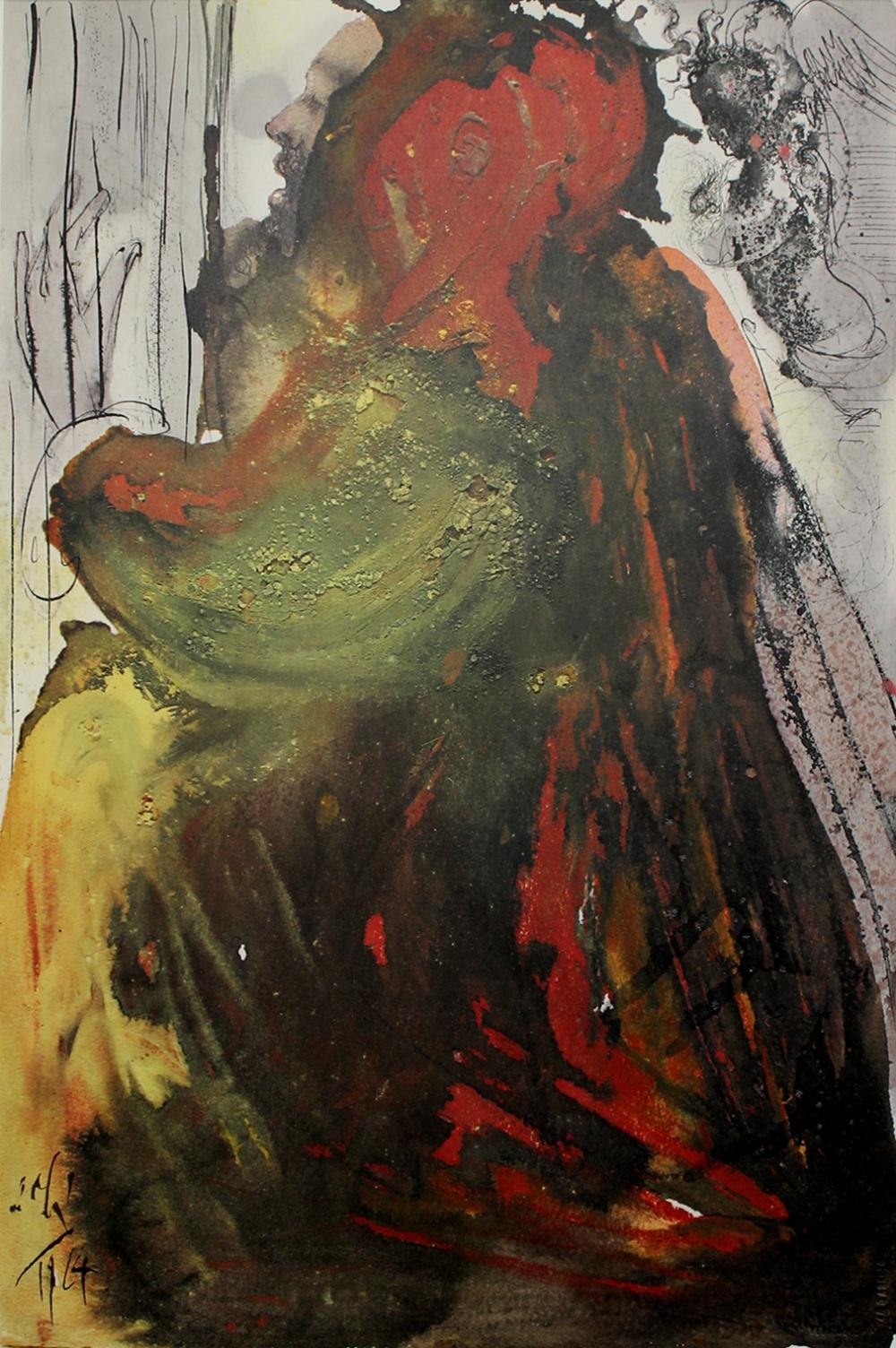 Salvador Dalí | Planxit autem David planctum huiuscemodi super Saul et ...