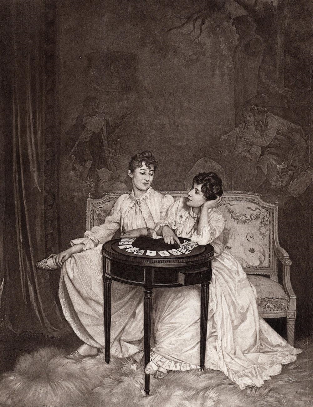 Auguste Toulmouche | Telling Fortunes | MutualArt