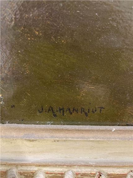 Jules Armand Hanriot | Nu allongé de dos HST | MutualArt