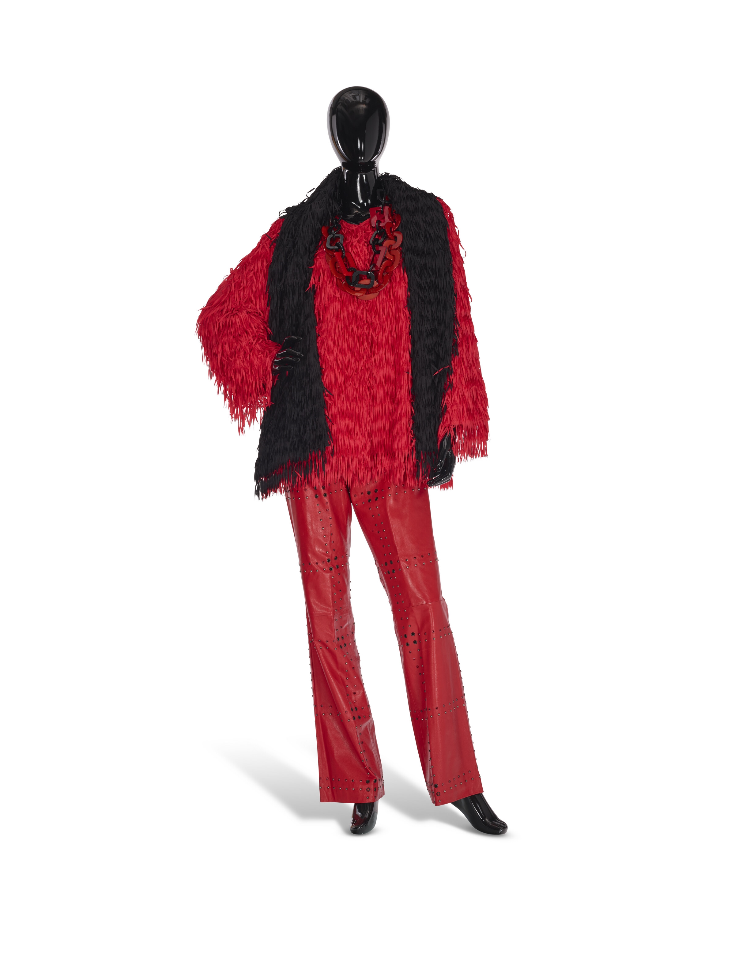Emanuel Ungaro | A GROUP OF RED AND BLACK DESIGNER SEPARATES | MutualArt