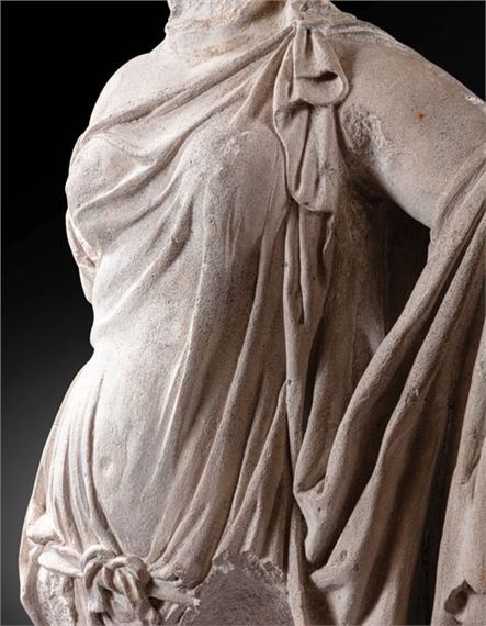 Jean Goujon | Female headless sculpture in limestone carved in the ...