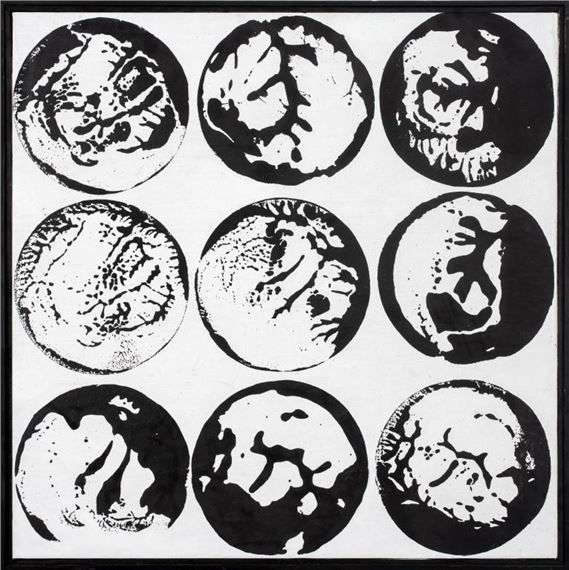 Murray Israel | Murray Israel Variations on a Circle Oil on Canvas ...
