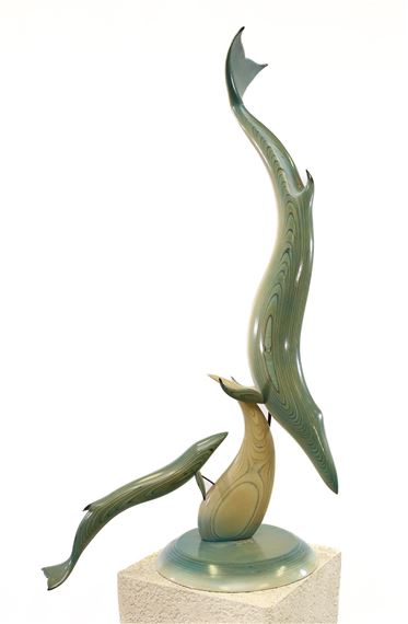 George Edenfield | With a plaster pedestal (1989) | MutualArt