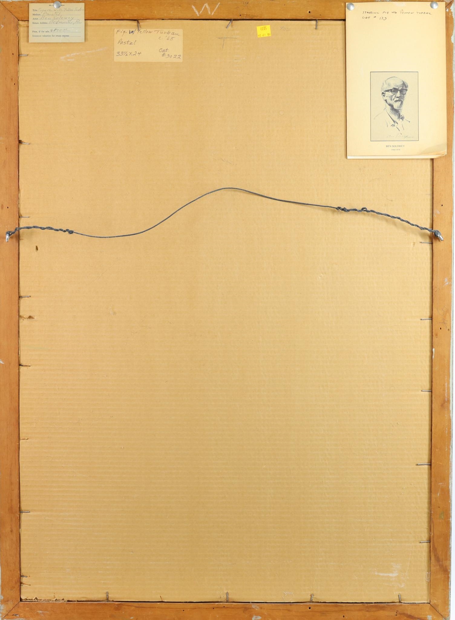 Ben Solowey | Figure with Yellow Turban | MutualArt