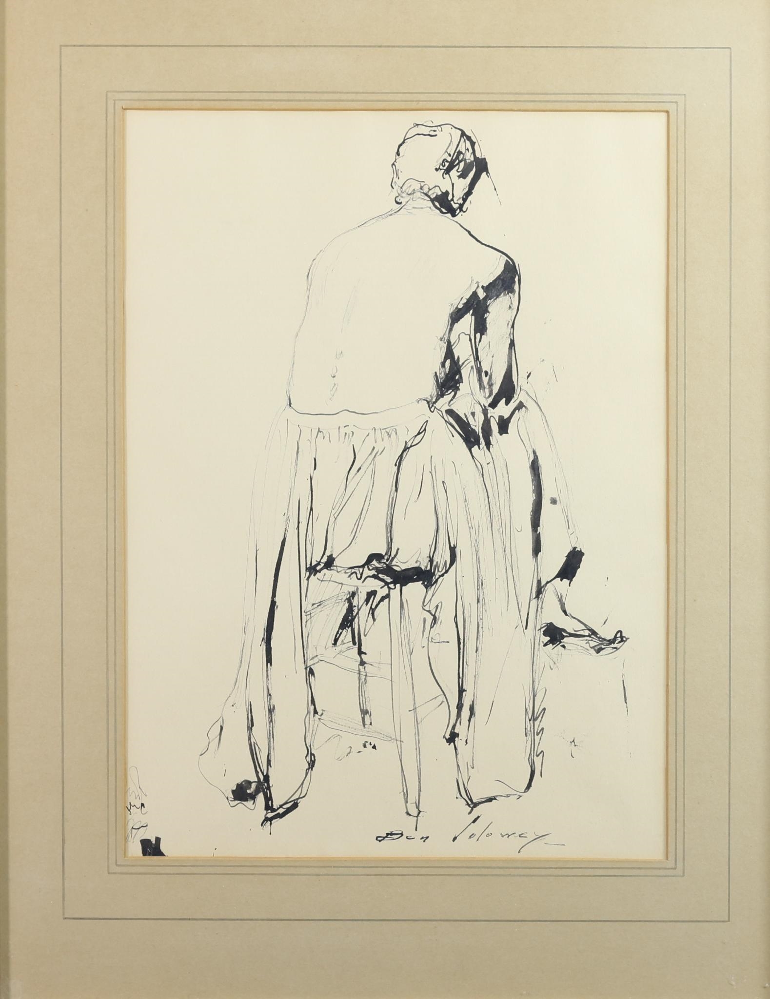 Ben Solowey | Seated Figure | MutualArt