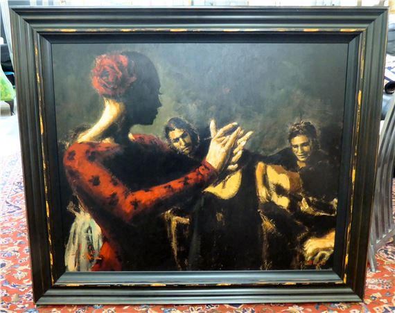Fabian Perez | Study for Tablado Flamenco V | MutualArt