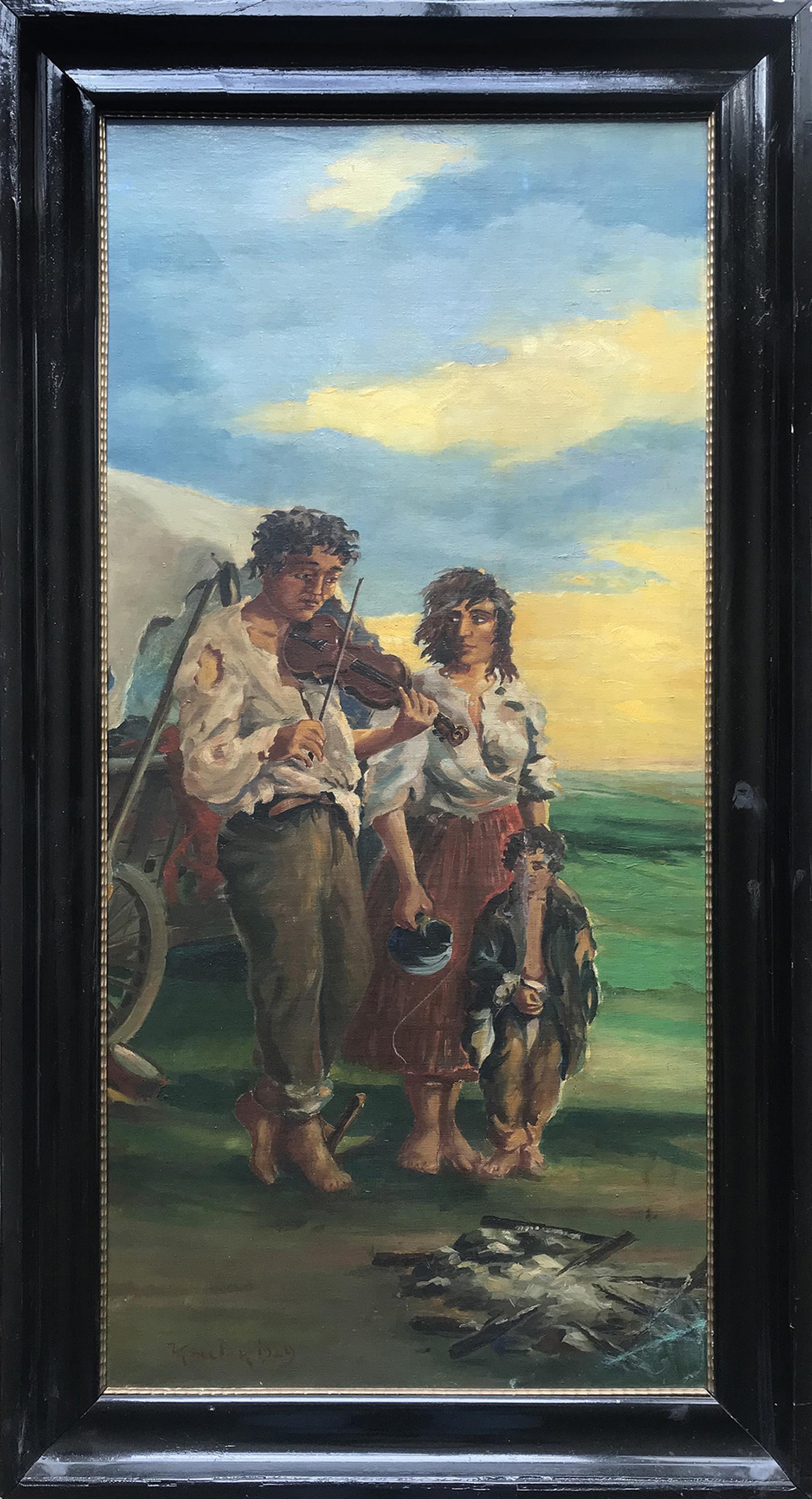 Juraj Krutek | Cigáni (1929) | MutualArt