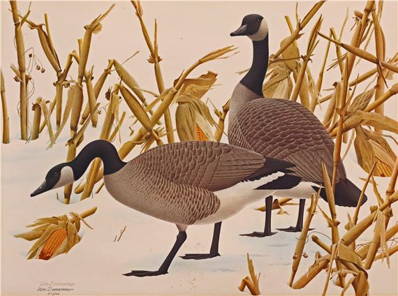 William Harold Zimmerman | Canadian Geese | MutualArt