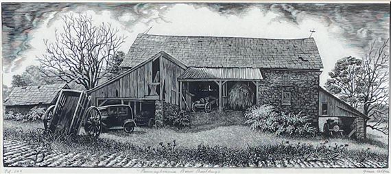 Grace Arnold Albee | Pennsylvania Barn Buildings | MutualArt