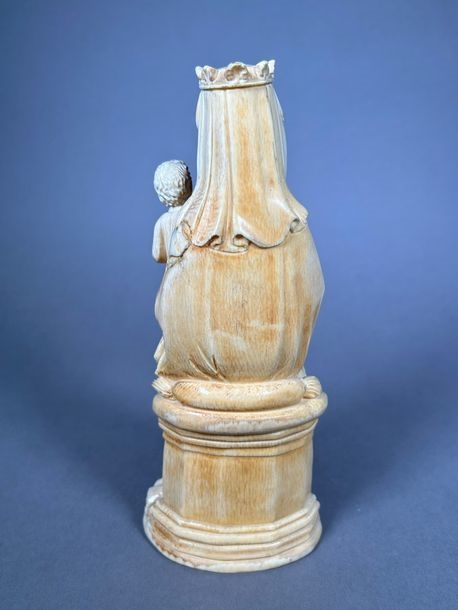 Chinese School, 19th Century | Carved ivory statuette of a Virgin and ...