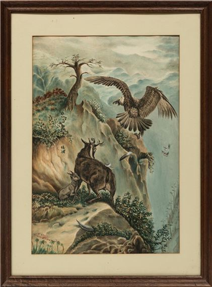 George Louis Viavant | Ascending the Treacherous Path | MutualArt