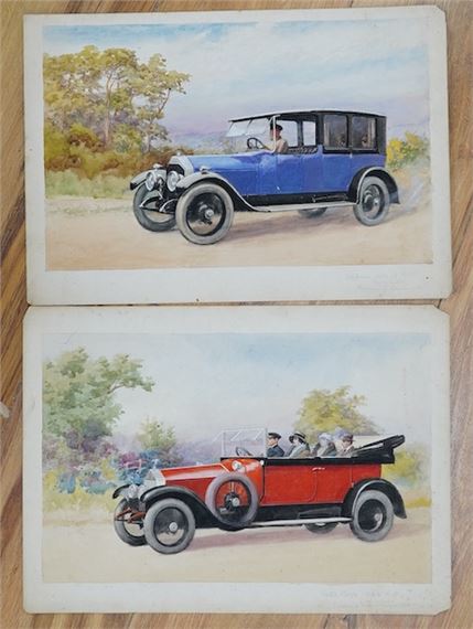 Charles Thomas Howard | Vintage cars comprising Rolls Royce and Napier ...