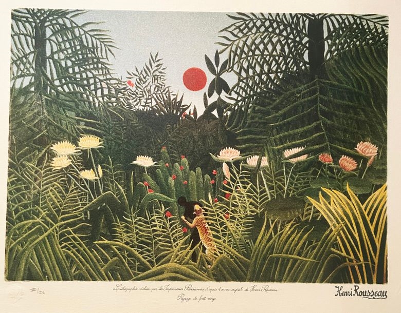 Henri Rousseau | Rainforest Landscape | MutualArt