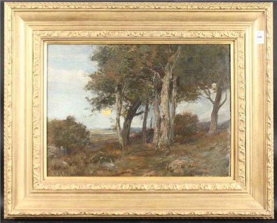 George Faulkner Wetherbee | Dusk through Trees | MutualArt