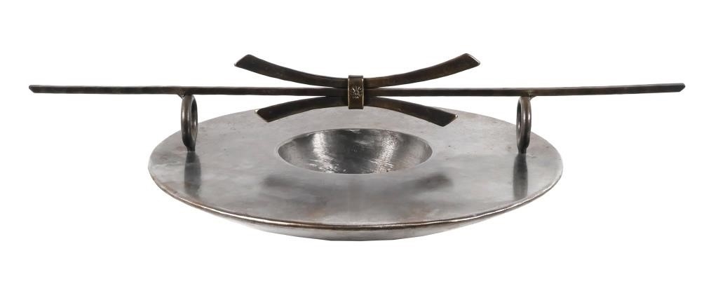 Robert Maurel | Robert Crecelius Steel Plateau Ritual Vessel | MutualArt