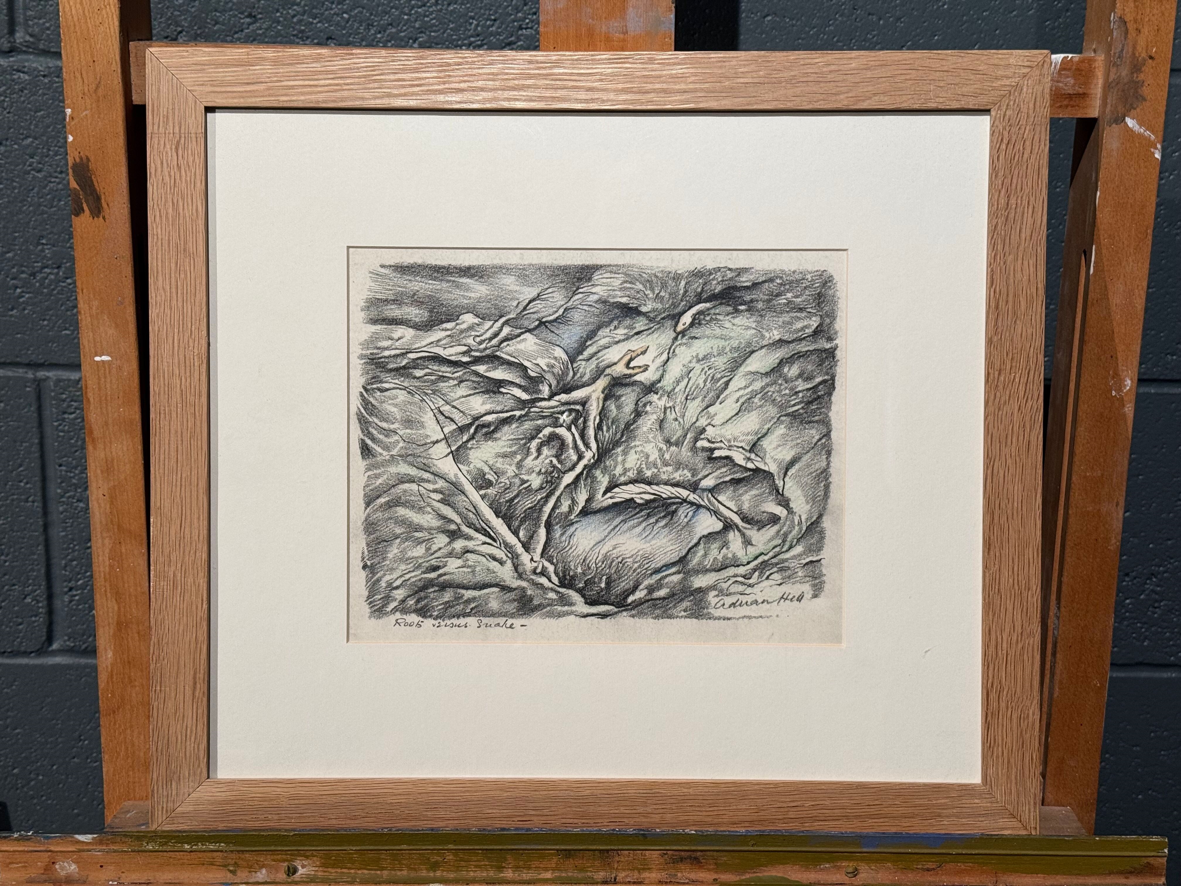 Adrian Hill | Roots Versus Snake | MutualArt