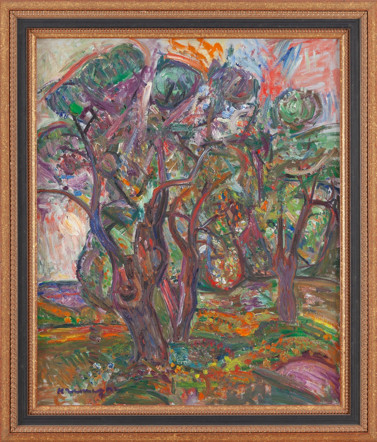 Pinchus Krémègne | Les arbres | MutualArt