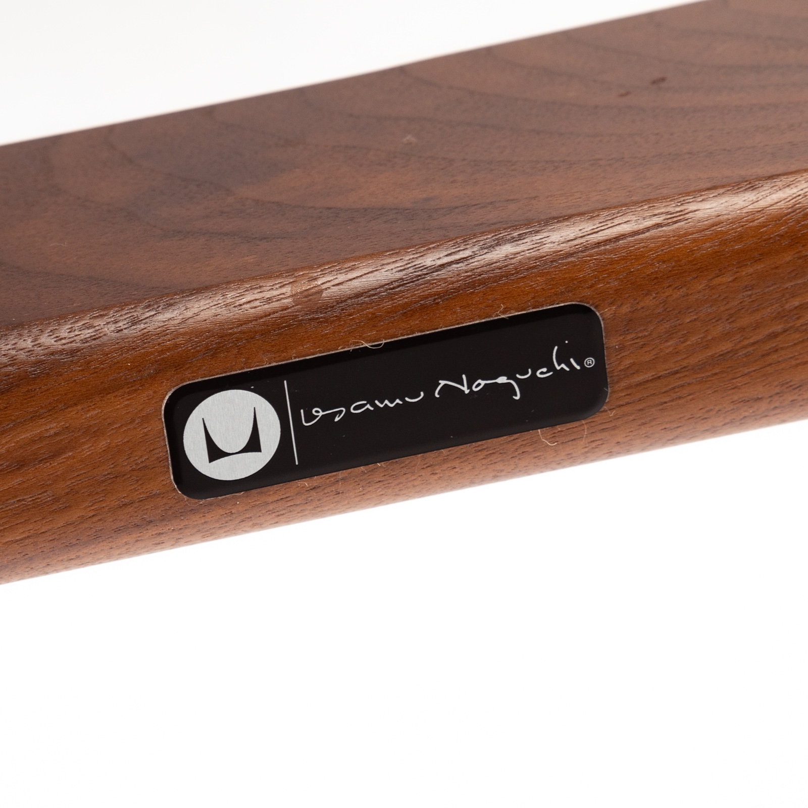 Isamu Noguchi | Isamu Noguchi Style Walnut Glass Top Coffee Table ...