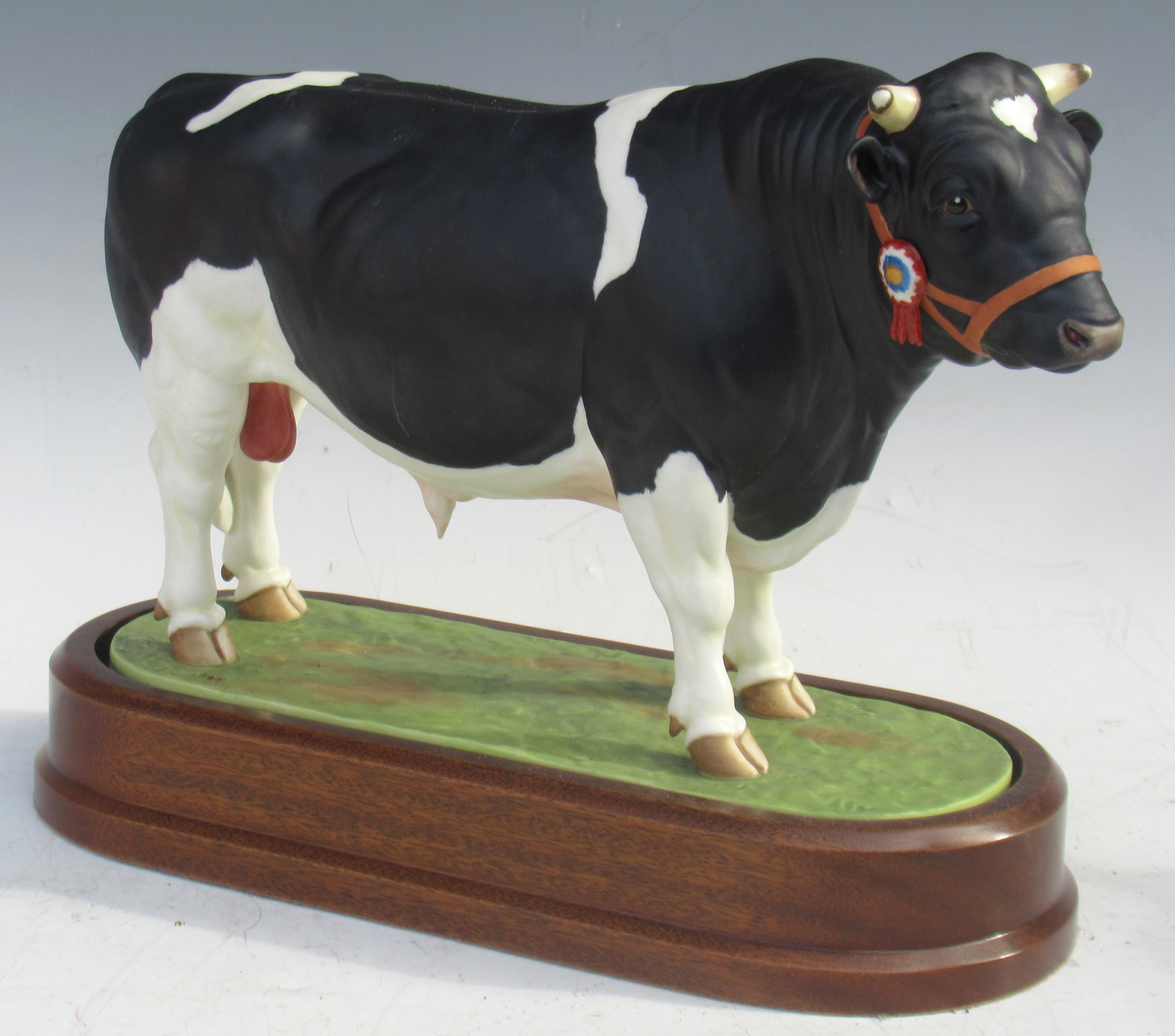 Doris Lindner | A Royal Worcester model of Friesian Bull | MutualArt
