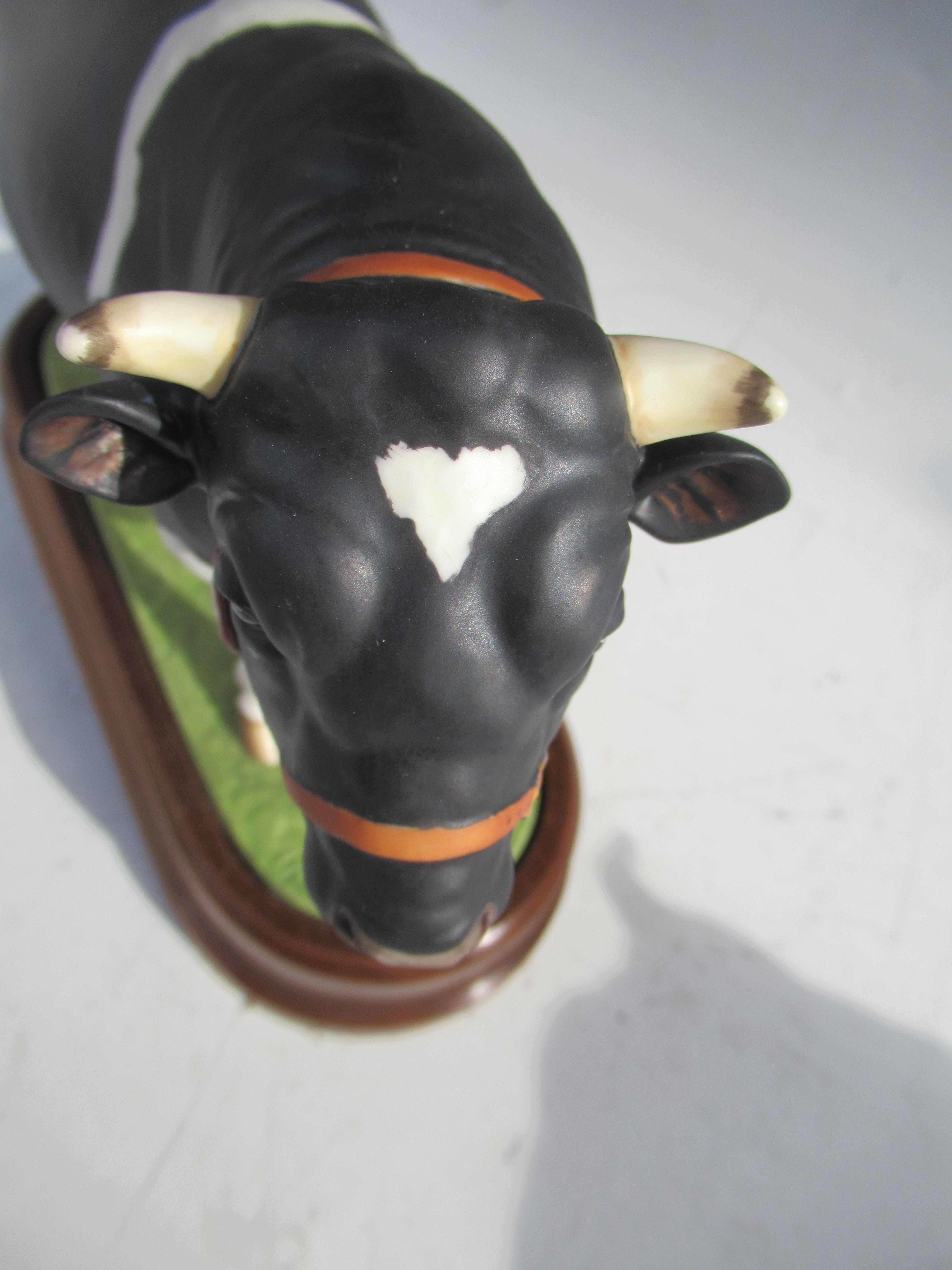 Doris Lindner | A Royal Worcester model of Friesian Bull | MutualArt