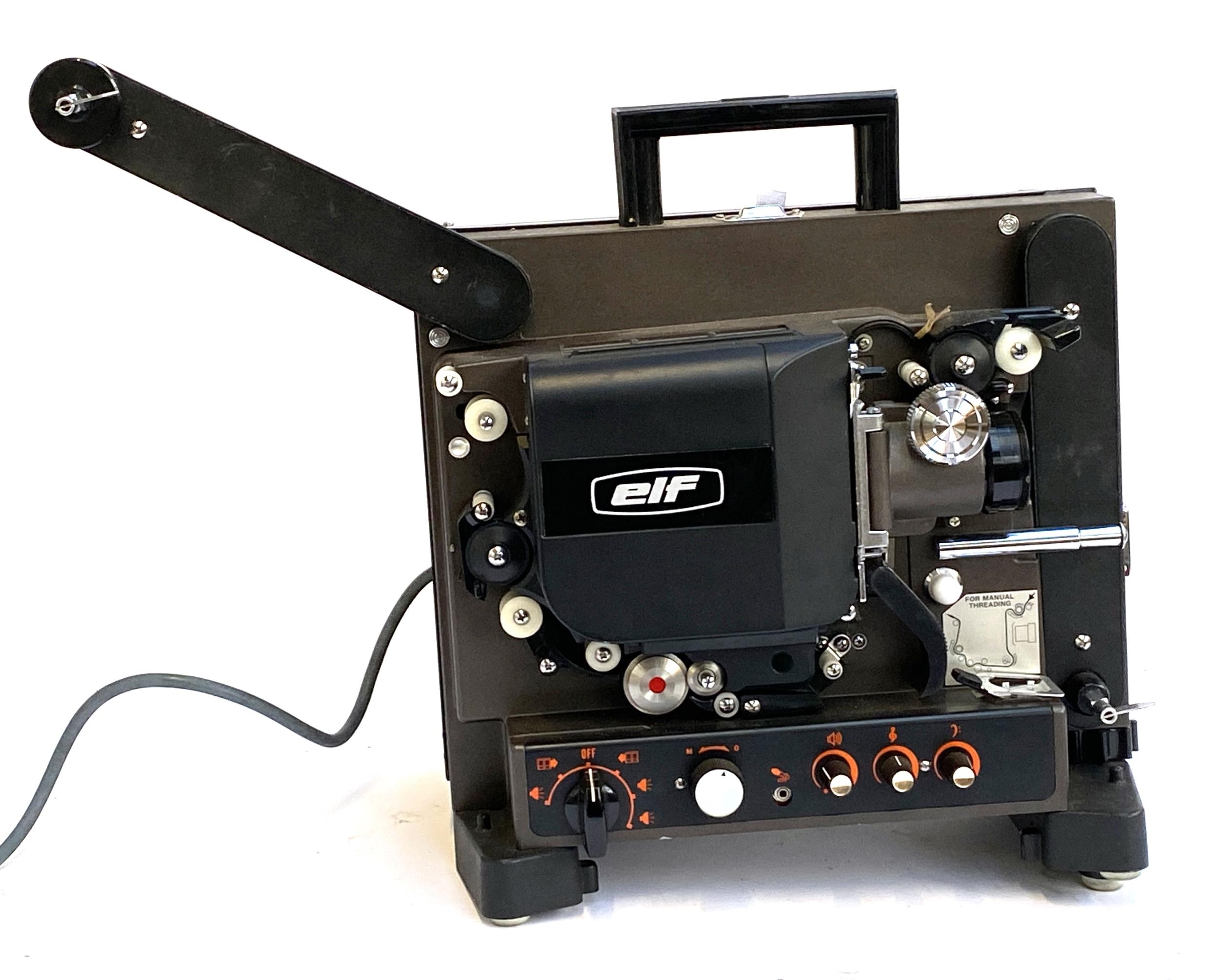 Doug Palmer | Three vintage Elf Eiki Industrial Co.mm film projectors ...