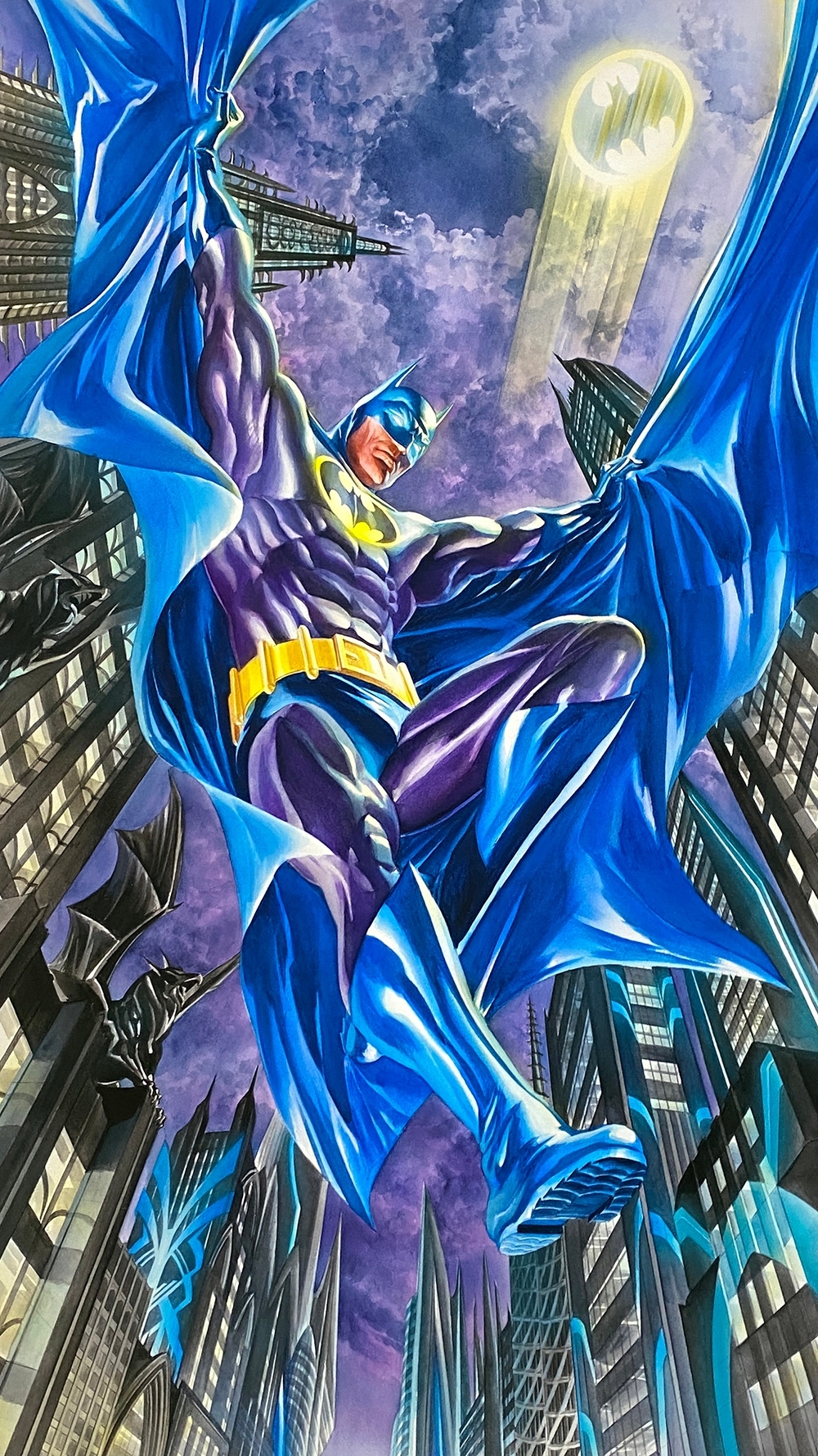 Alex Ross | Two DC comics superman | MutualArt
