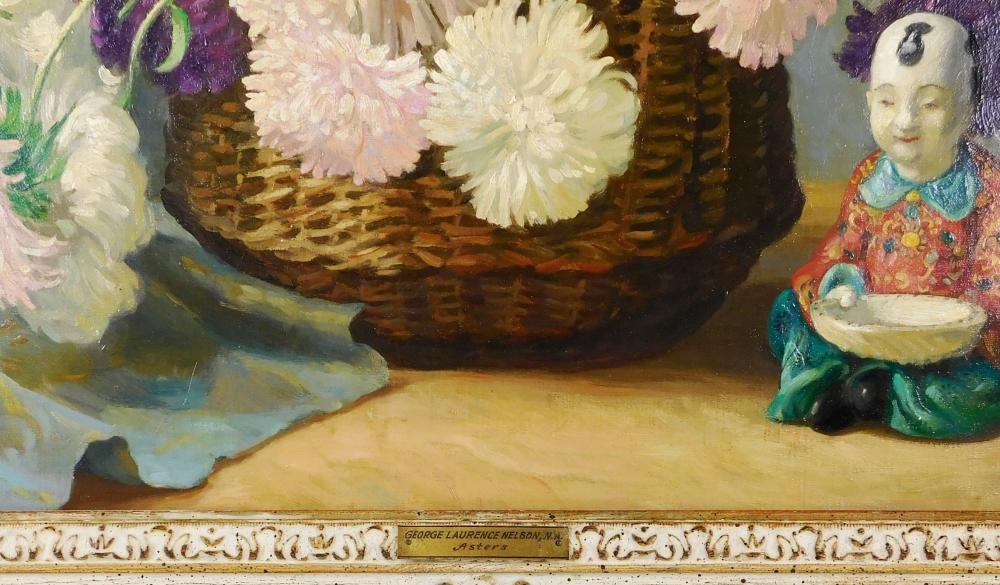 George Laurence Nelson | Asters | MutualArt