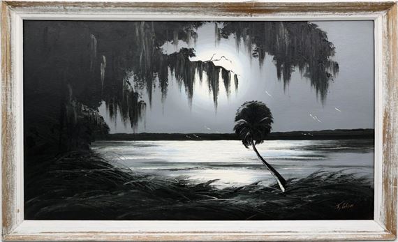 James Gibson | JAMES GIBSON FLORIDA HIGHWAYMEN FLORIDA NIGHT | MutualArt