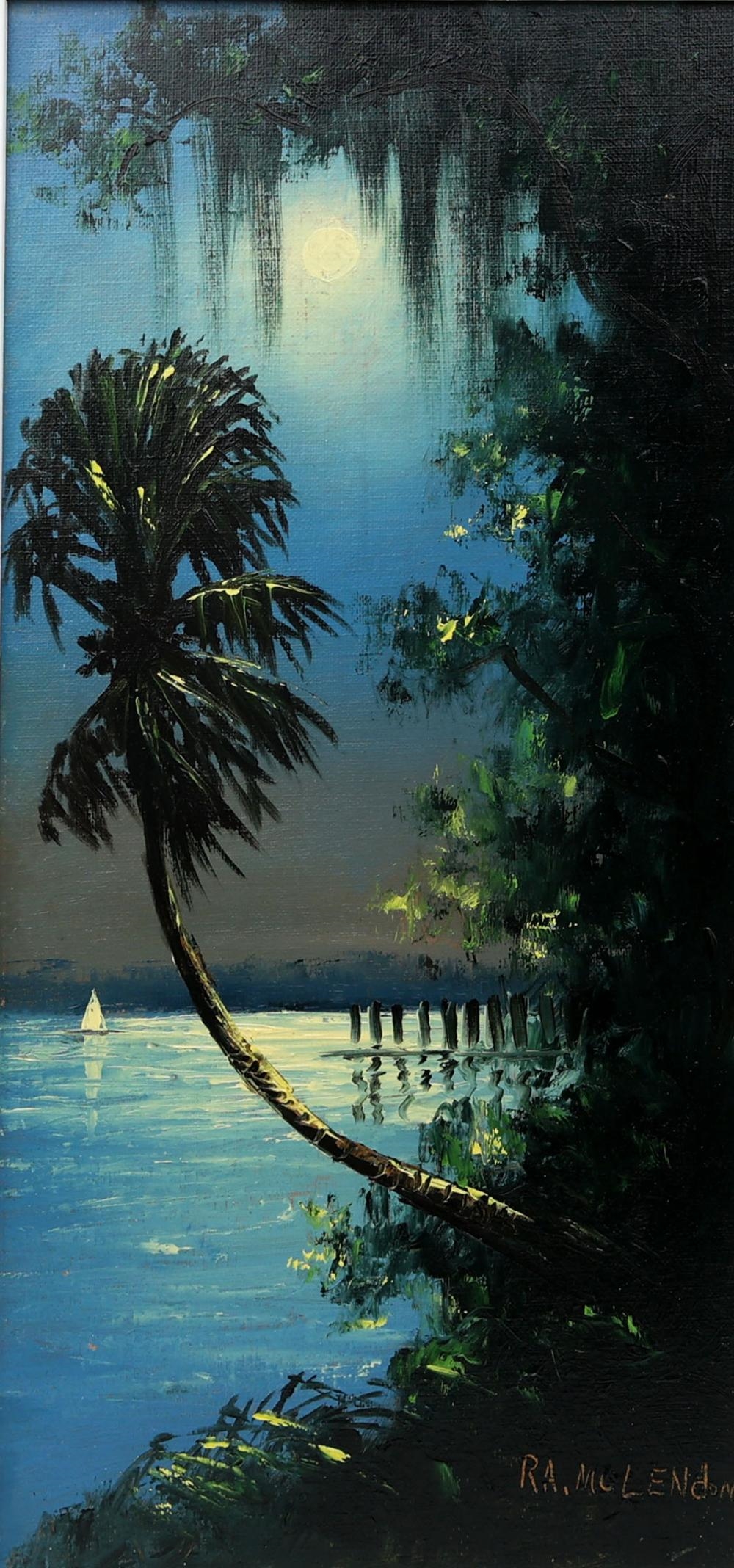 Roy McLendon | R.A. MCLENDON FLORIDA HIGHWAYMEN TRINITY SOLO | MutualArt