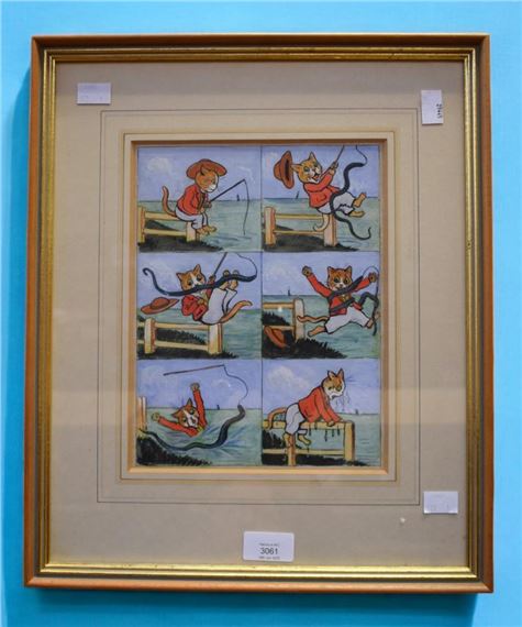 Louis Wain | Come Birdie Come | MutualArt