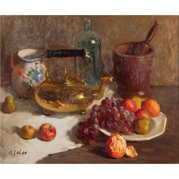 Rudolph Colao | a fruit still life | MutualArt