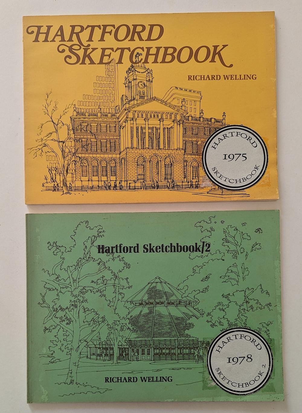 Richard Welling | Set 2 HARTFORD SKETCHBOOK by Richard Welling 1975 ...