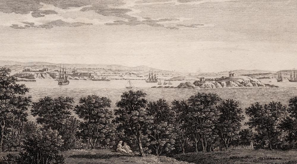 Samuel Scott | A View of Plymouth Fort and St | MutualArt