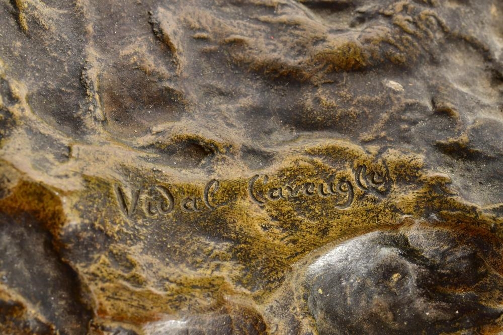 Louis Vidal | Sculpture of an Elk | MutualArt